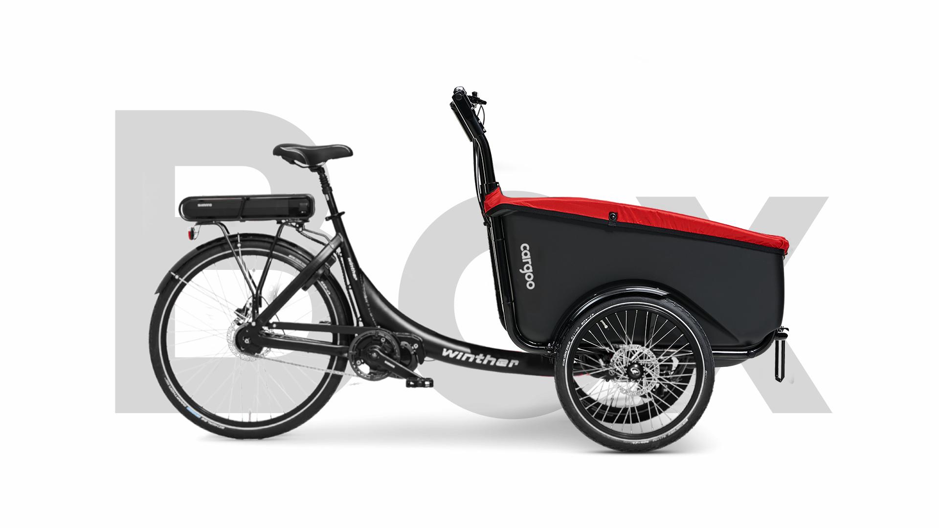 Elektrisches Lastenfahrrad | Spaß & Sicher für deinen Hund | Winther